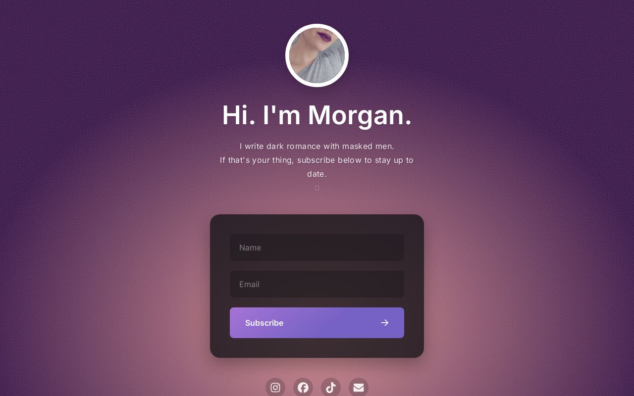 Morgan Mercy Author